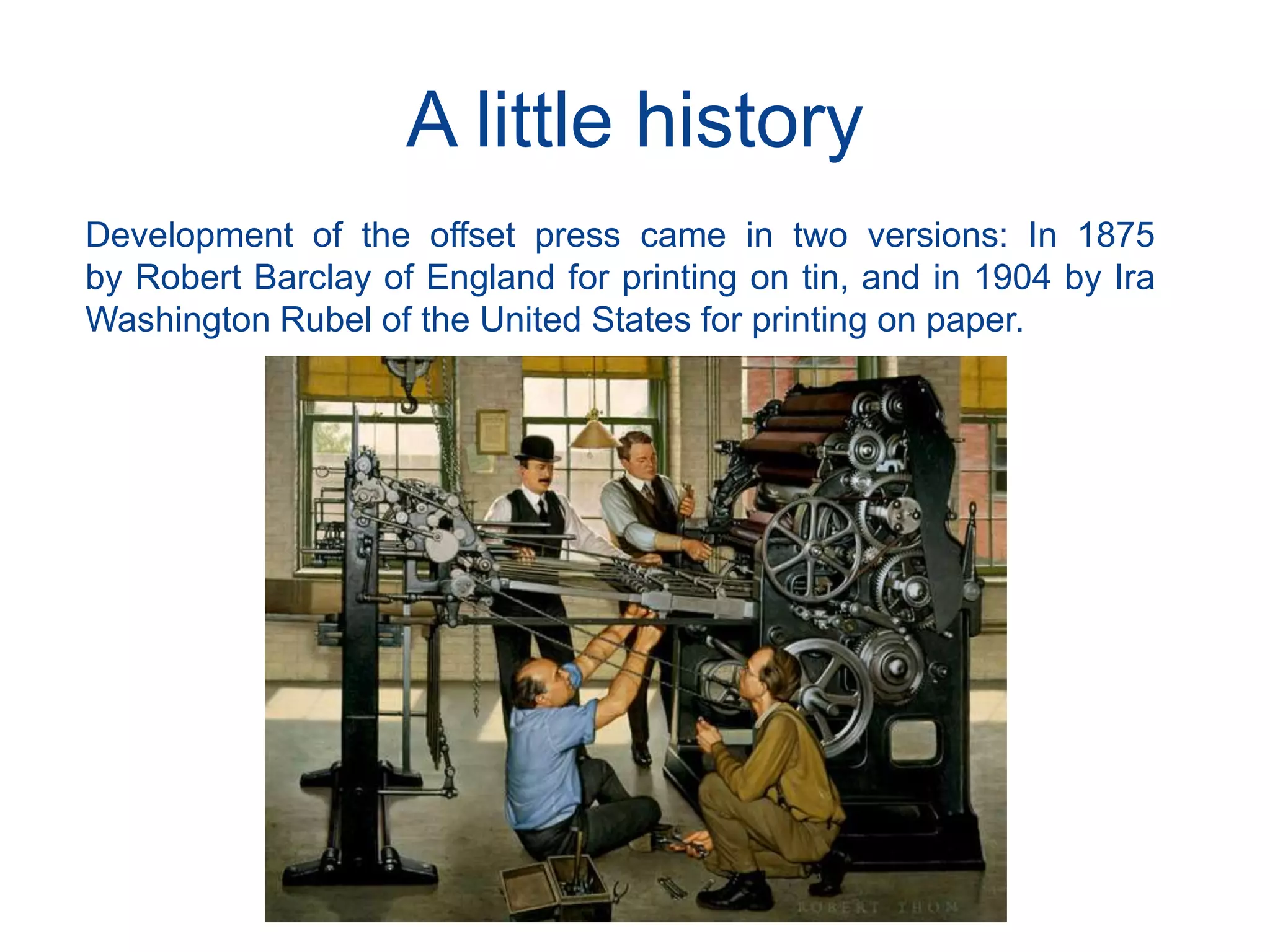 How offset printing works | PPTX