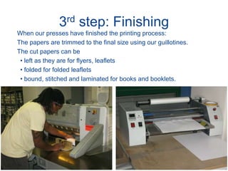 Offset Printing Process Steps