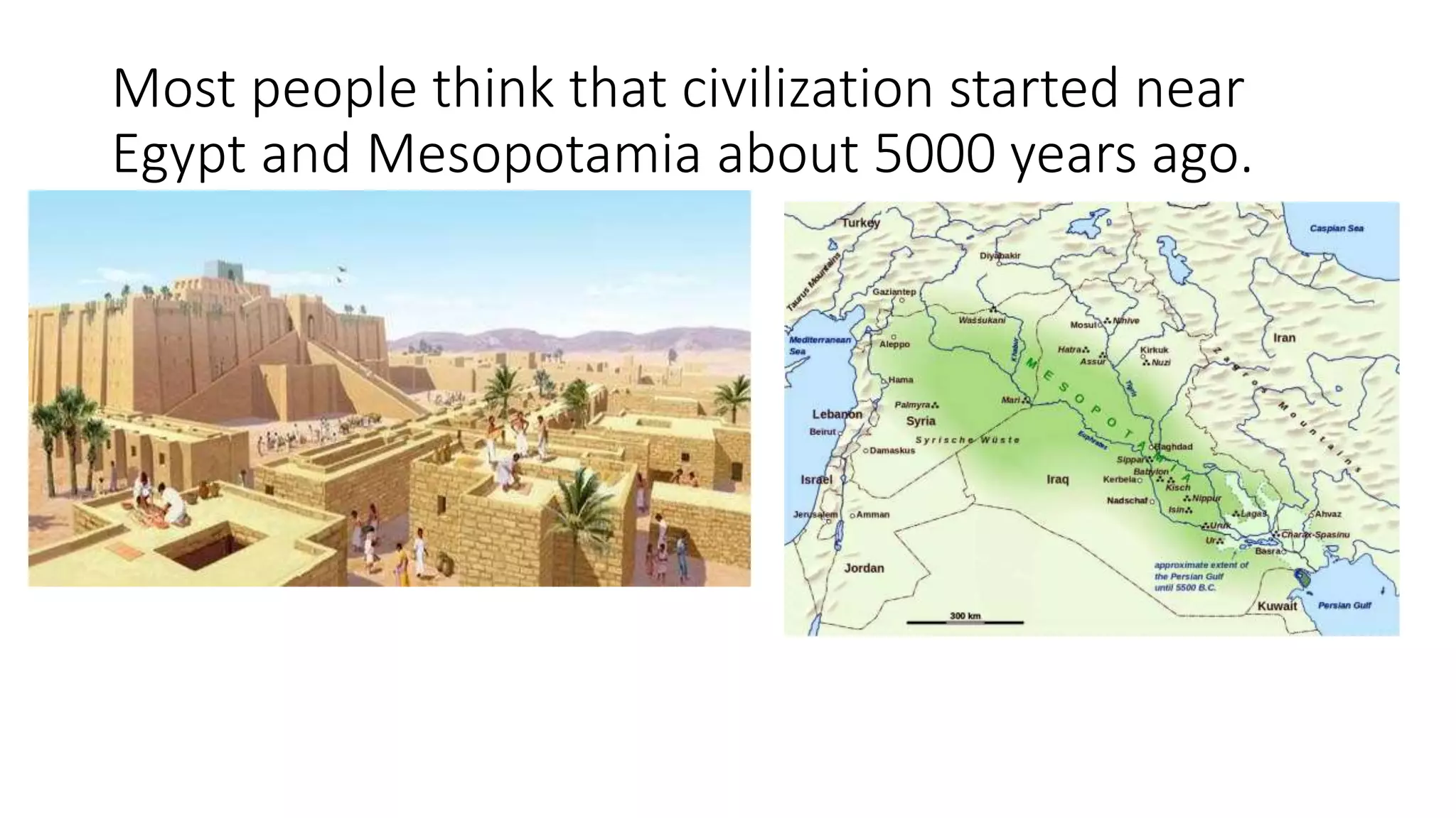 How old is human civilization | PPTX