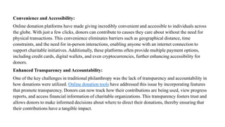 Unlocking the Power of Online Giving: The Impact of Donation Platforms ...