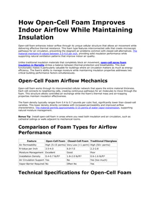 How Open-Cell Foam Improves Indoor Airflow While Maintaining Insulation.pdf