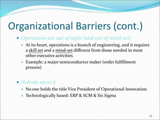 How operational innovation can transform your company. | PPT