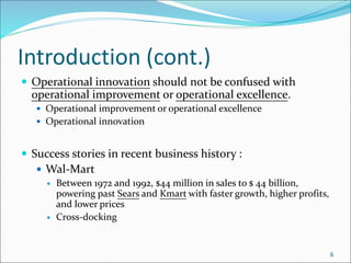 How operational innovation can transform your company. | PPT