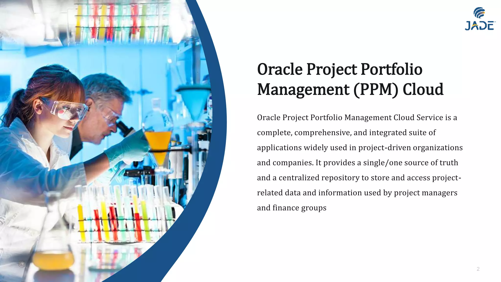 How Oracle Project Portfolio Management Cloud Services can Help Life ...