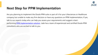 How Oracle Project Portfolio Management Cloud Services can Help Life ...