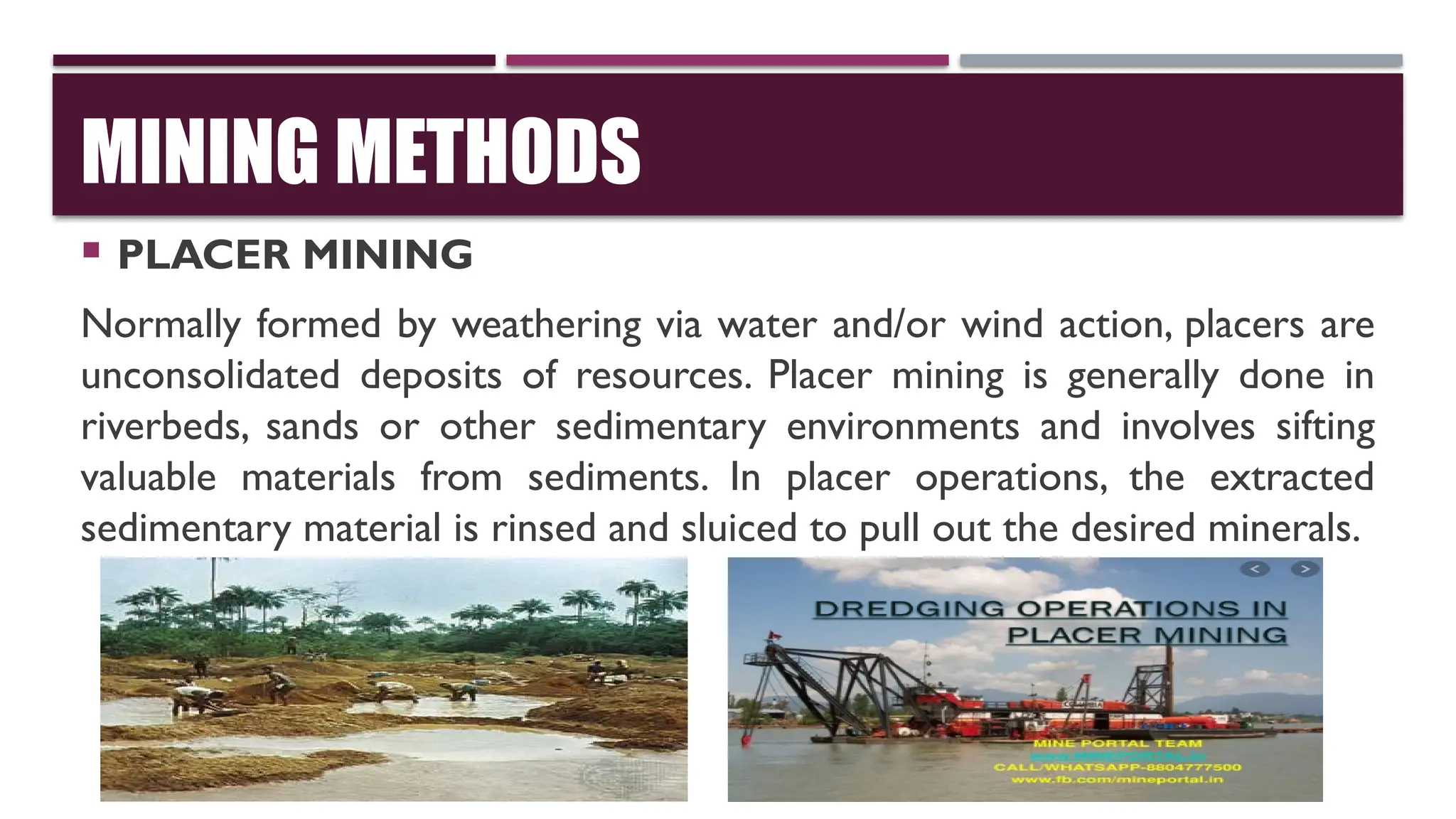 HOW ORE MINERALS ARE FOUND, MINED AND PROCESSED FOR HUMAN USE.pptx