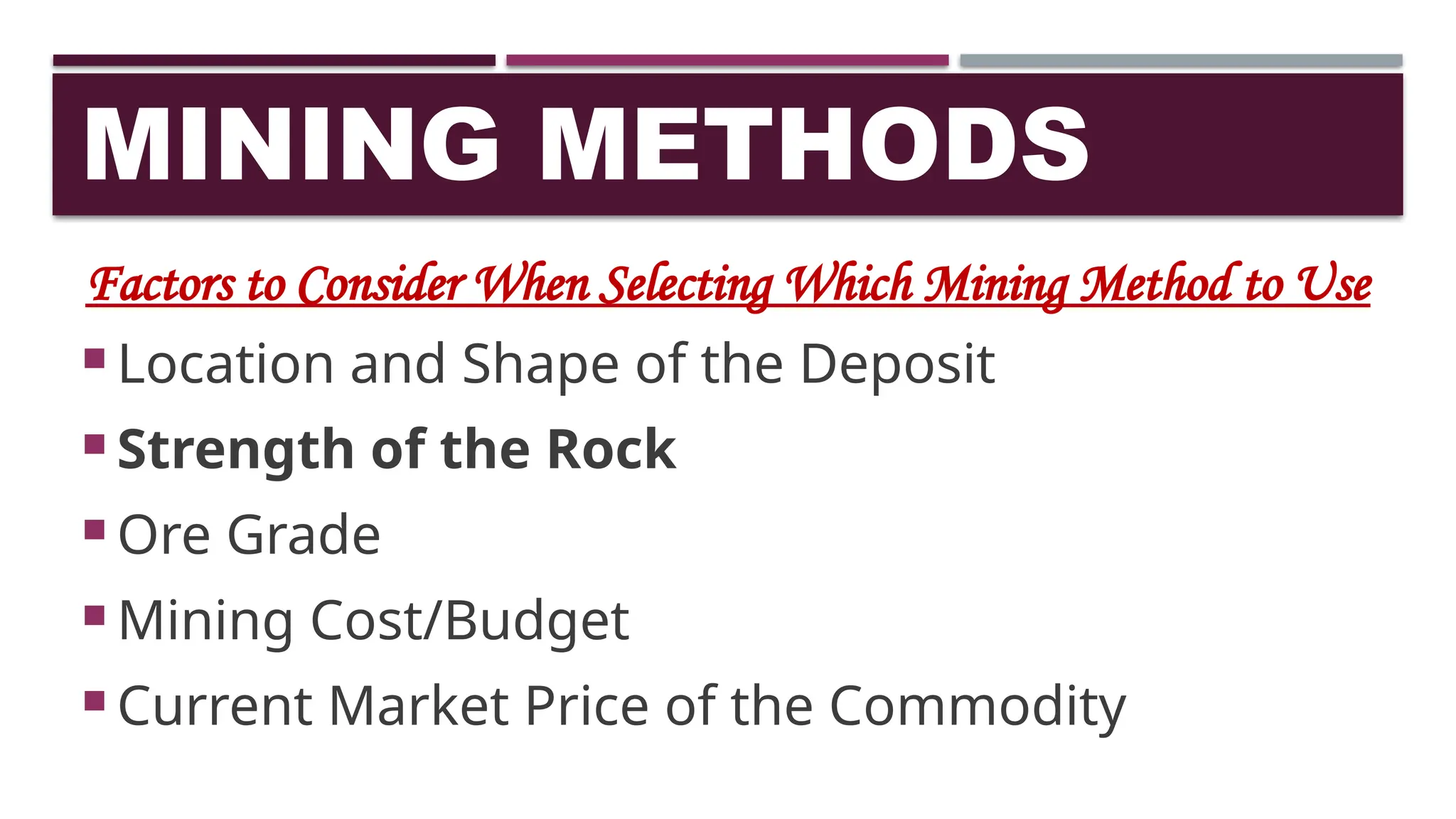 HOW ORE MINERALS ARE FOUND, MINED AND PROCESSED FOR HUMAN USE.pptx