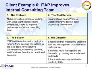 How Organizations Benefit from the TPQ | PPT