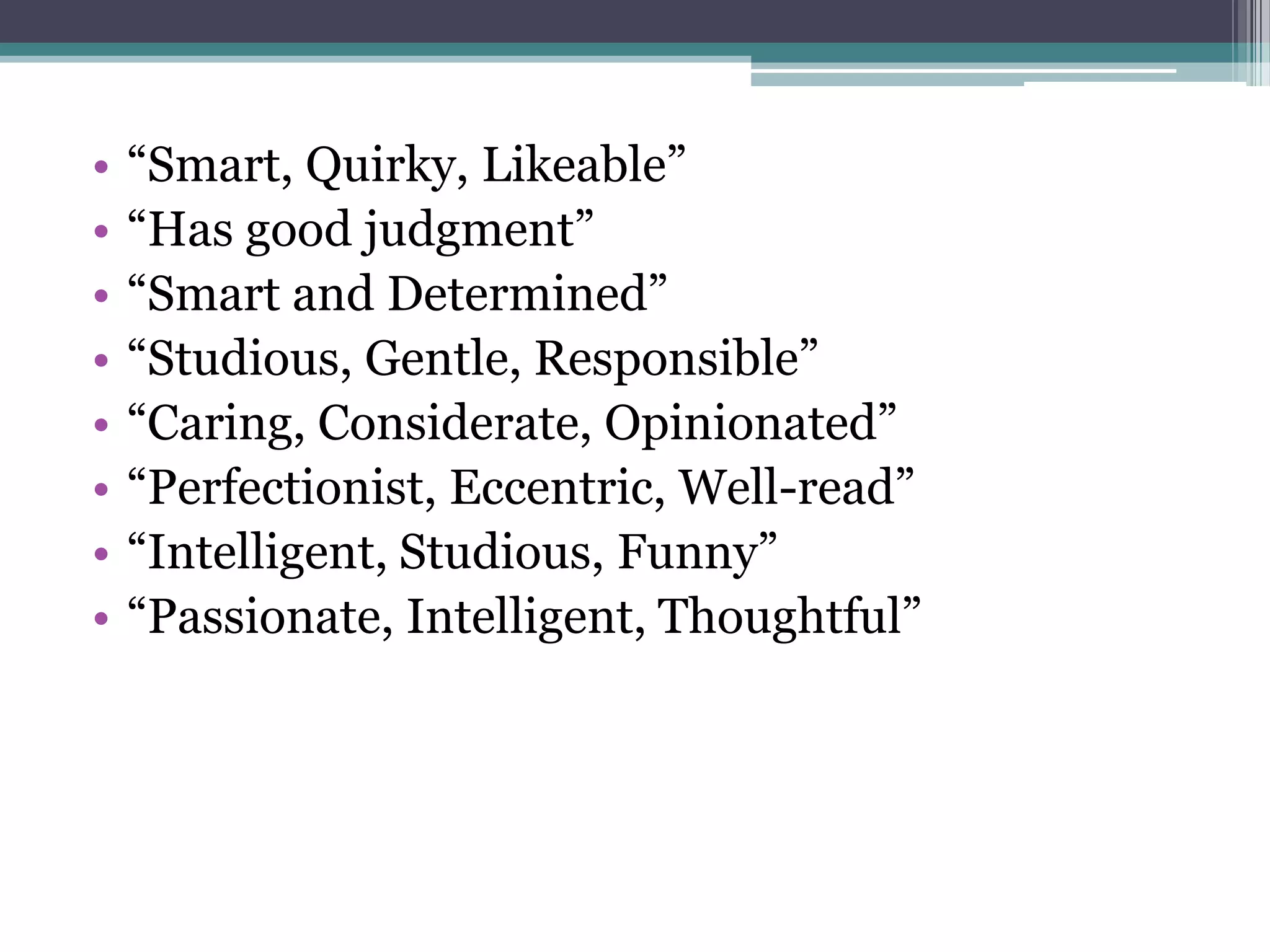 How Others See Me | PPTX