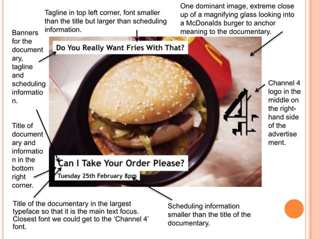 How our print advertisement uses develops, challenges forms and ...