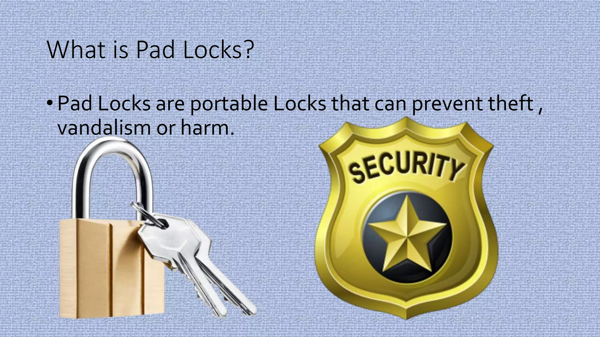 How pad locks are made!! | PPTX