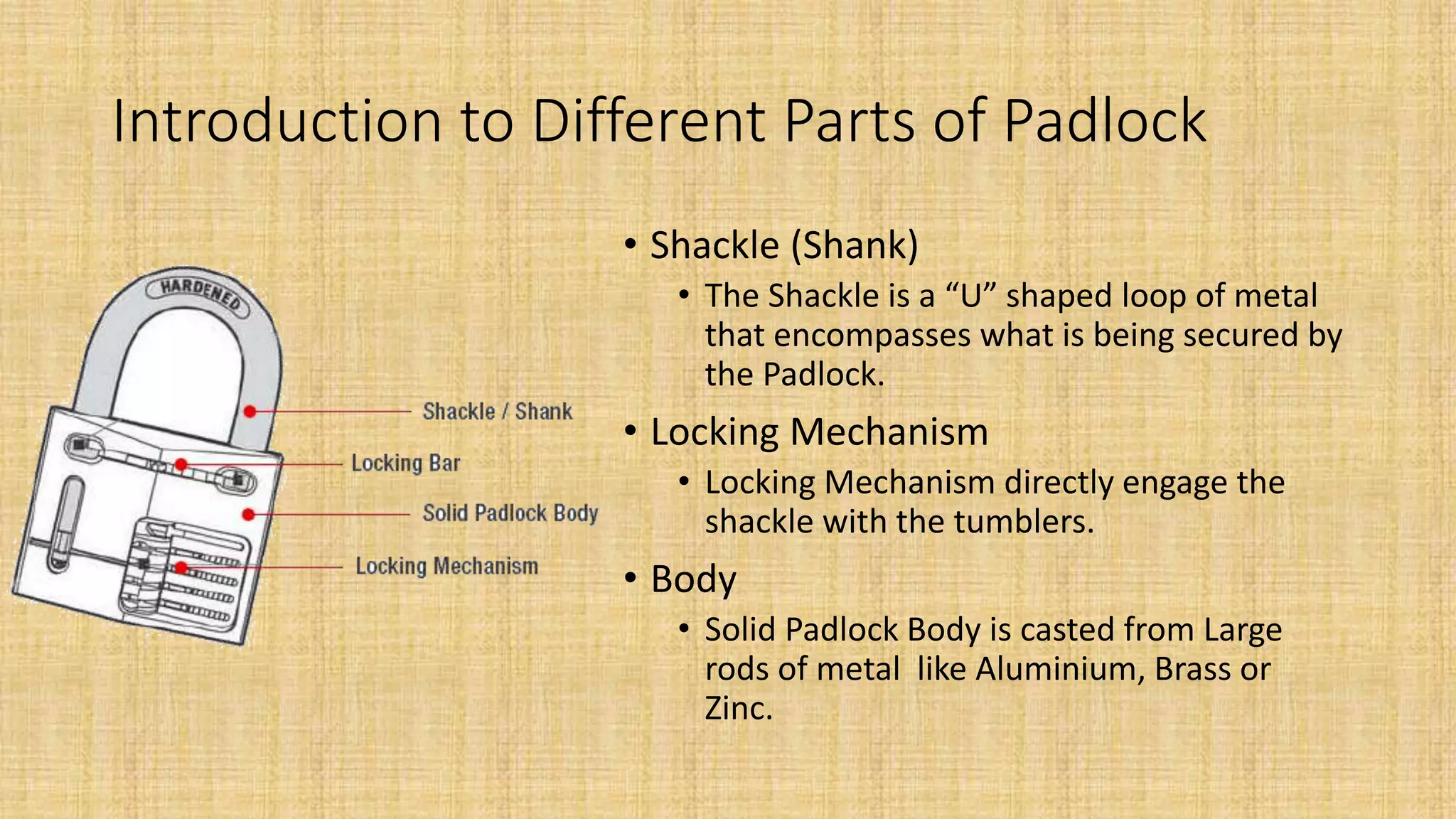 How pad locks are made!! | PPTX