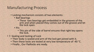 How pad locks are made!! | PPTX