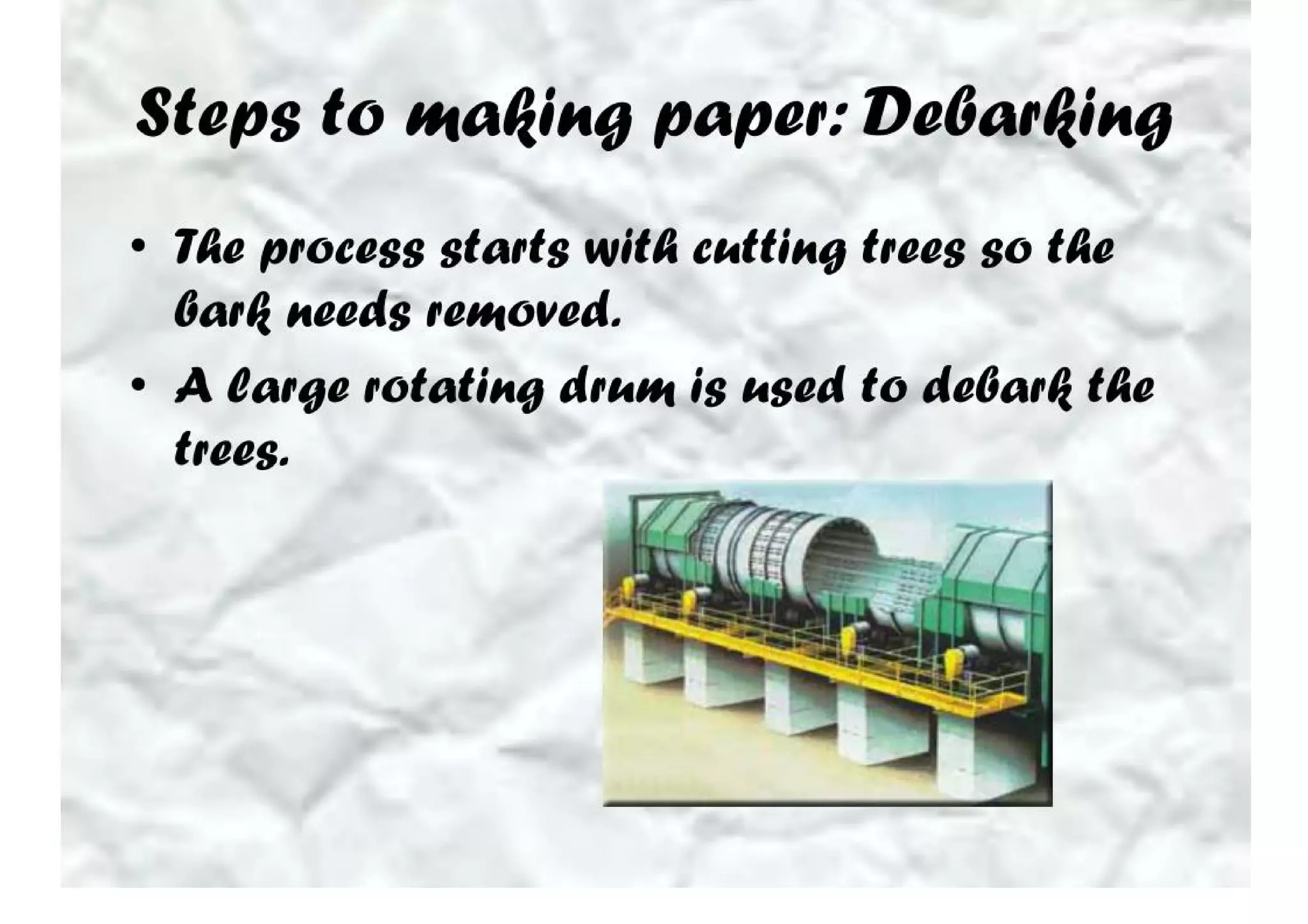 How Paper Is Made From Trees! | PPT
