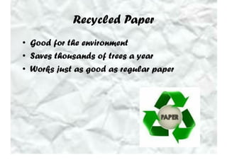 How Paper Is Made From Trees! | PDF