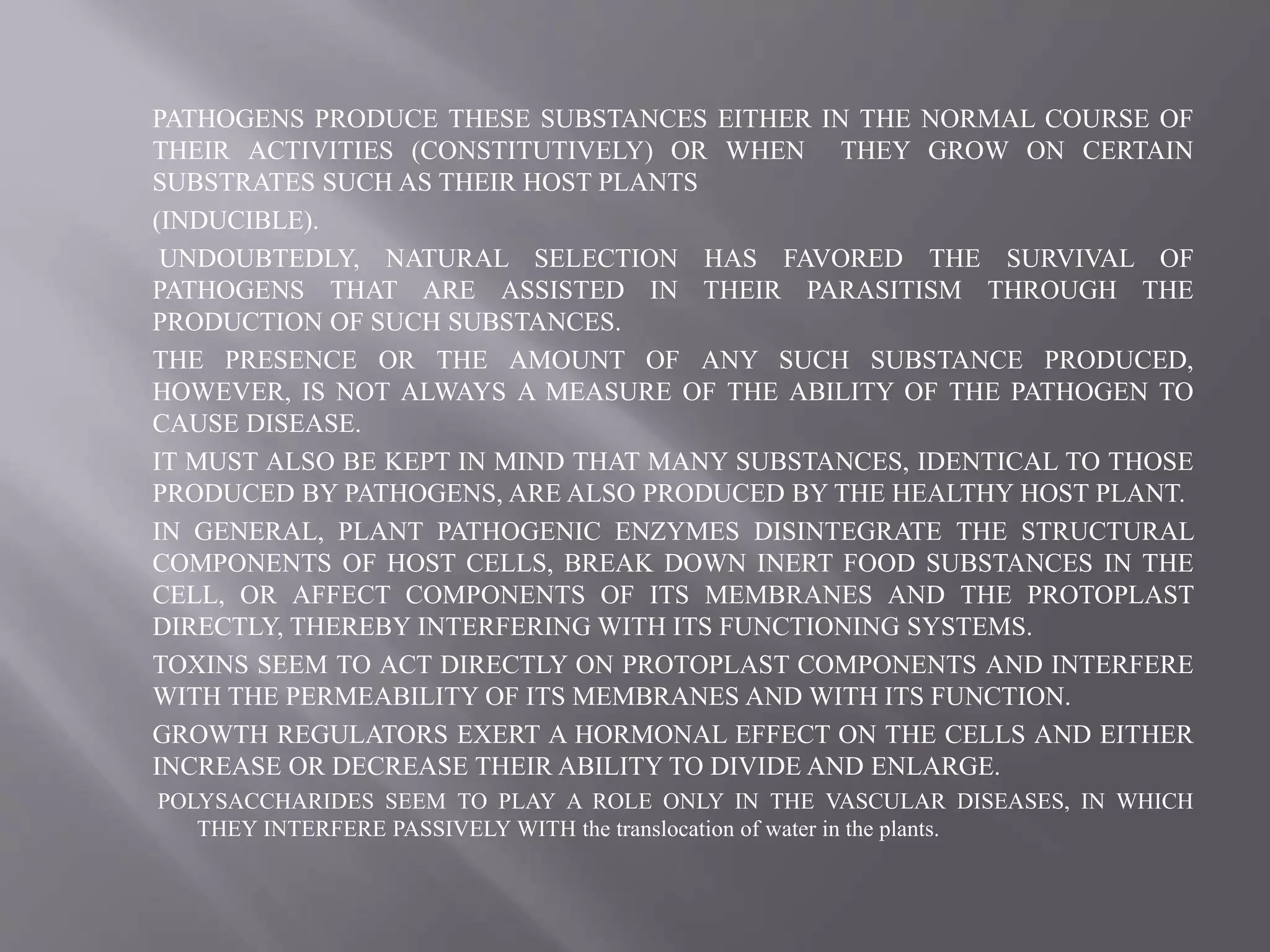 How pathogens attack plants | PPTX