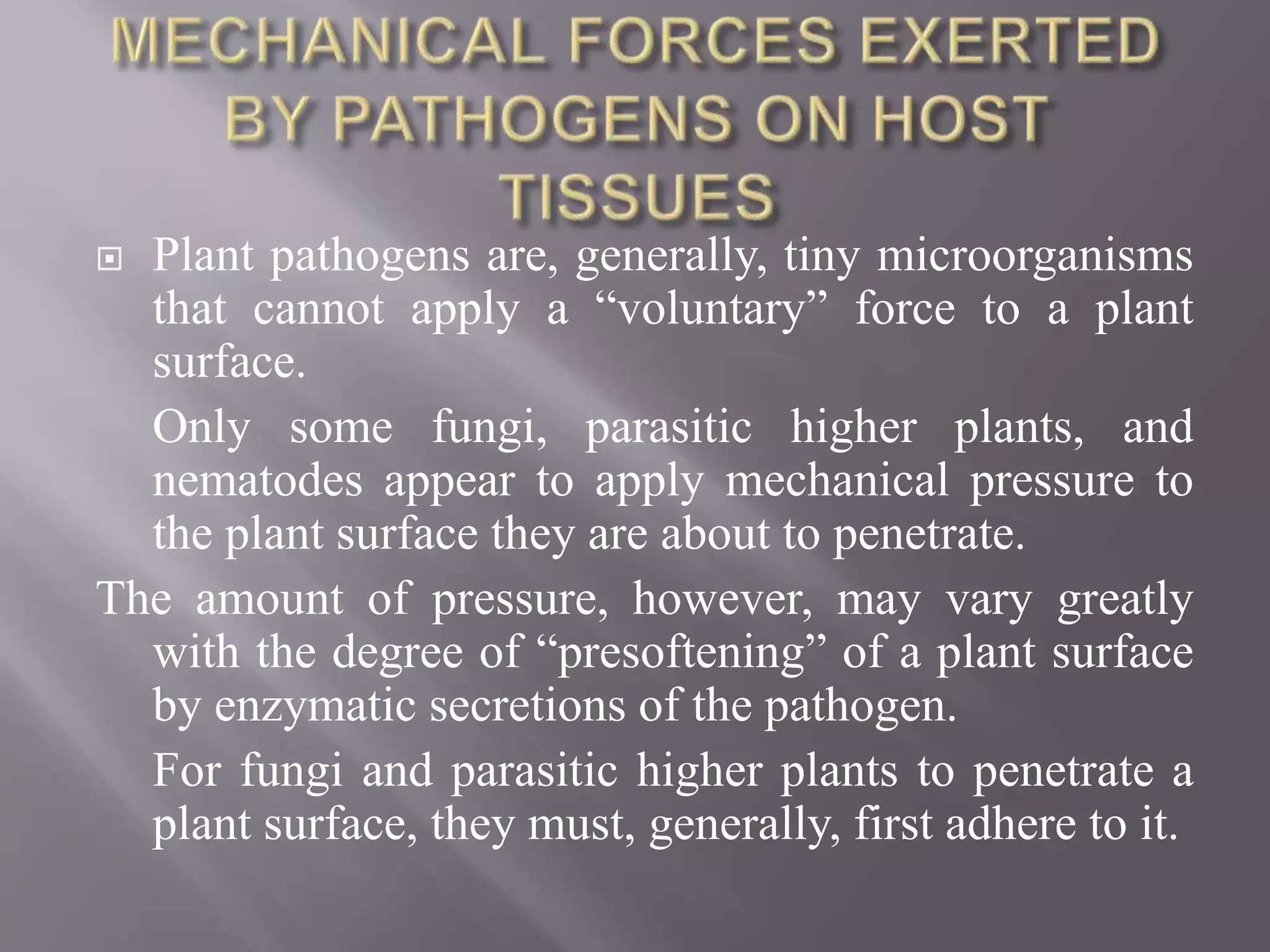 How pathogens attack plants | PPTX