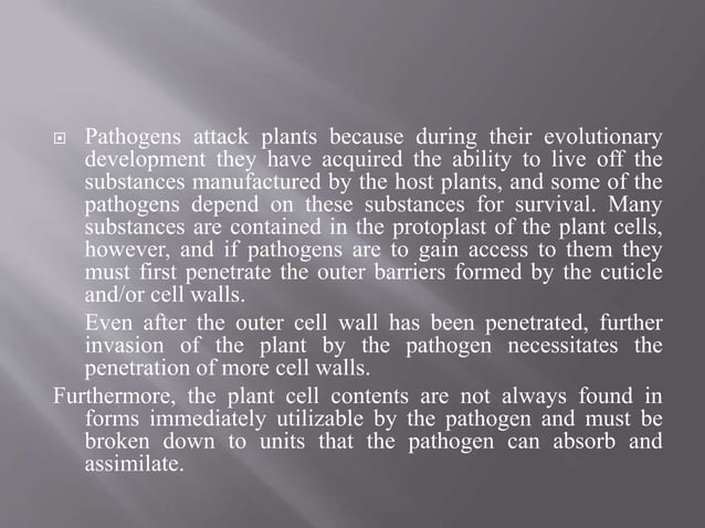 How pathogens attack plants | PPTX | Gardening | Home & Garden
