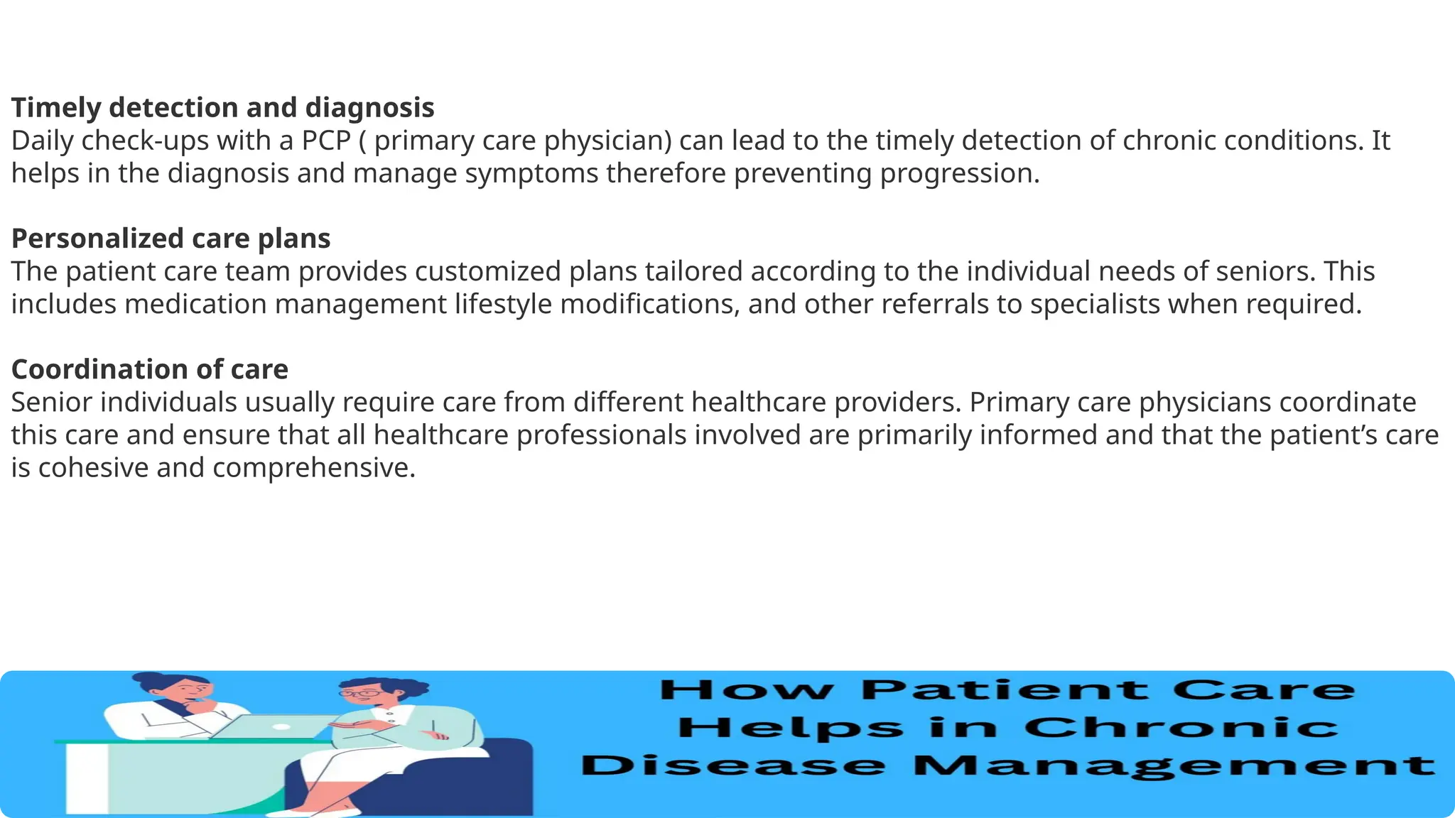 How Patient Care Aids in the Management of Chronic Illnesses | PPT
