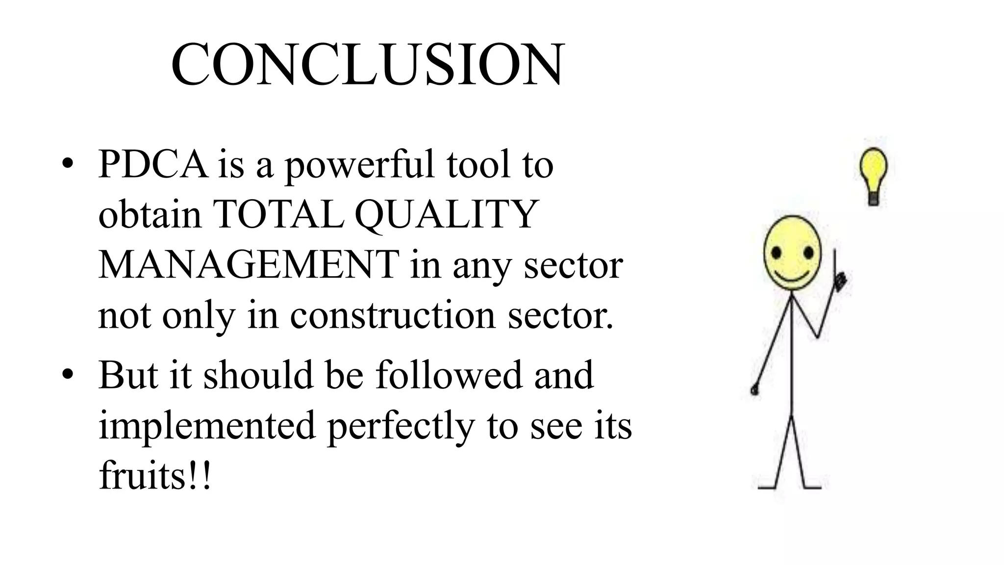 How pdca cycle used in context of TQM | PPTX | Business and Finance