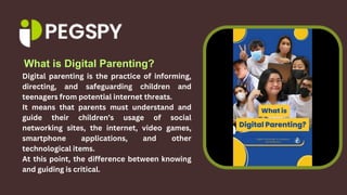 Digital Parenting– A Complete Guide for Under Digital Parenting, | PPTX