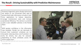How Penske and Hitachi Solve Problems Before They Arise With Predictive ...