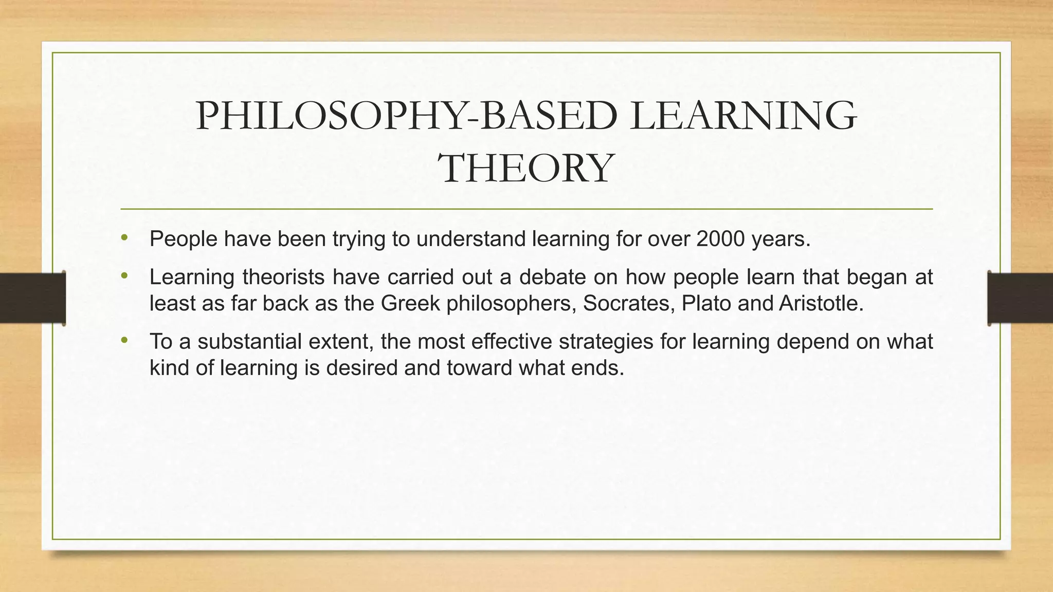 How people learn | PPTX