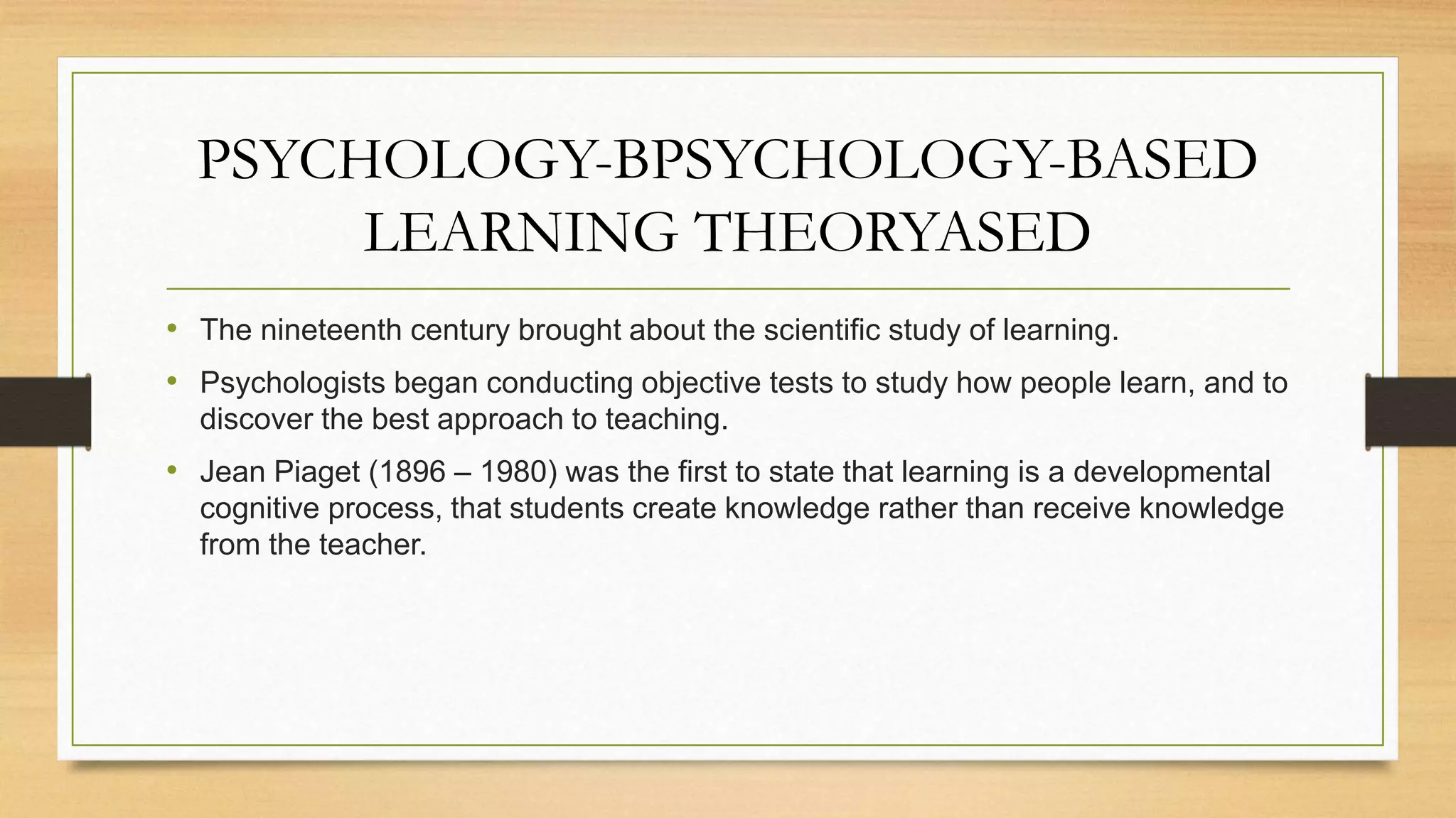 How people learn | PPTX