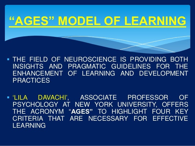 How people learn-The Neuroscience of Learning