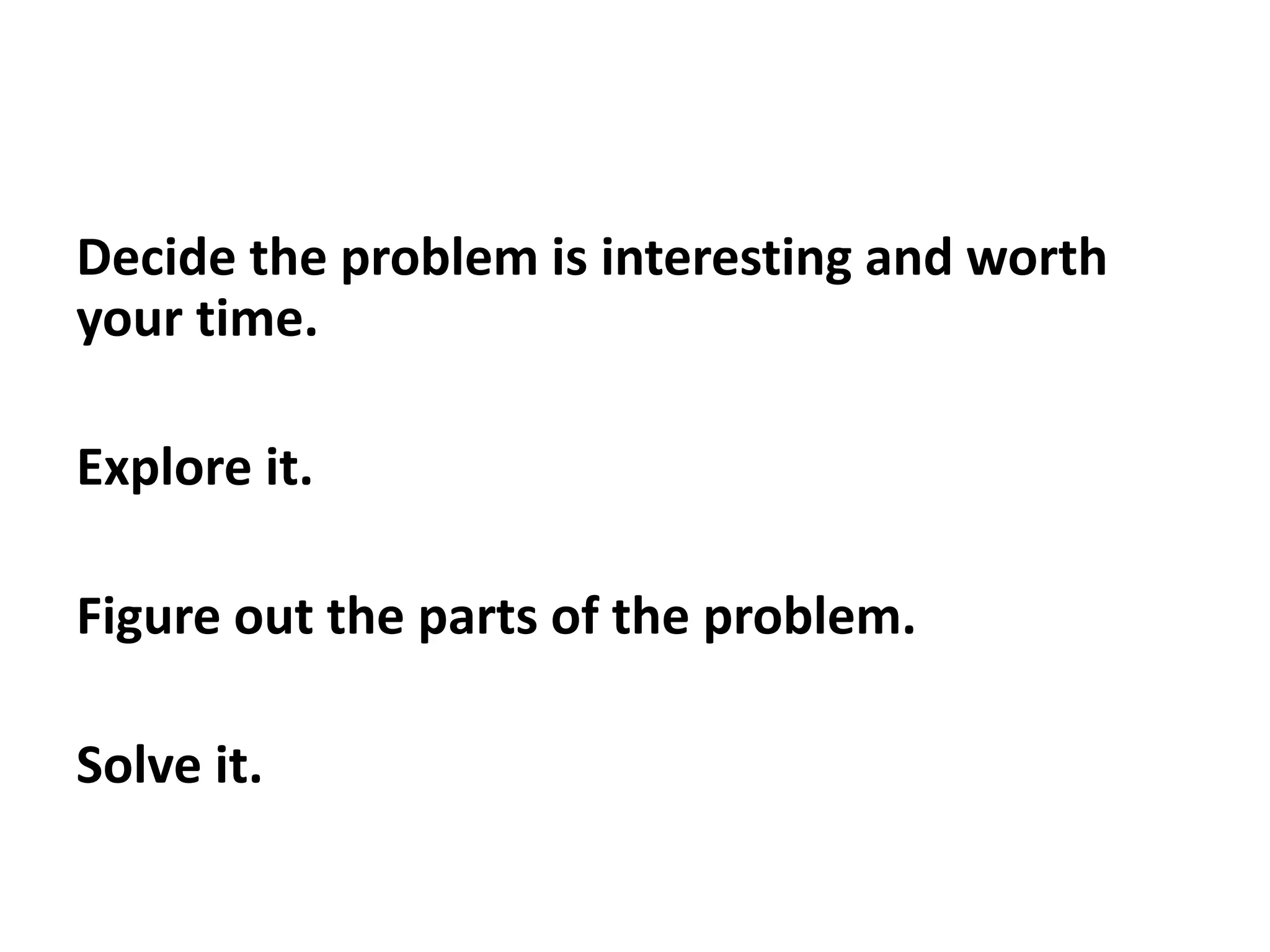 How people react to big problems | PPT