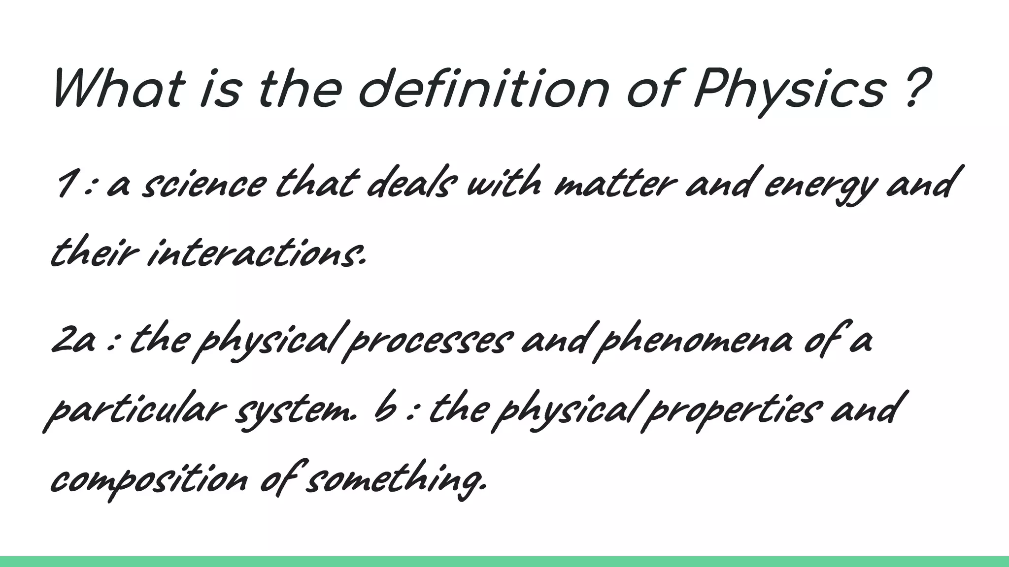How physics is used in agriculture and medical field | PPTX