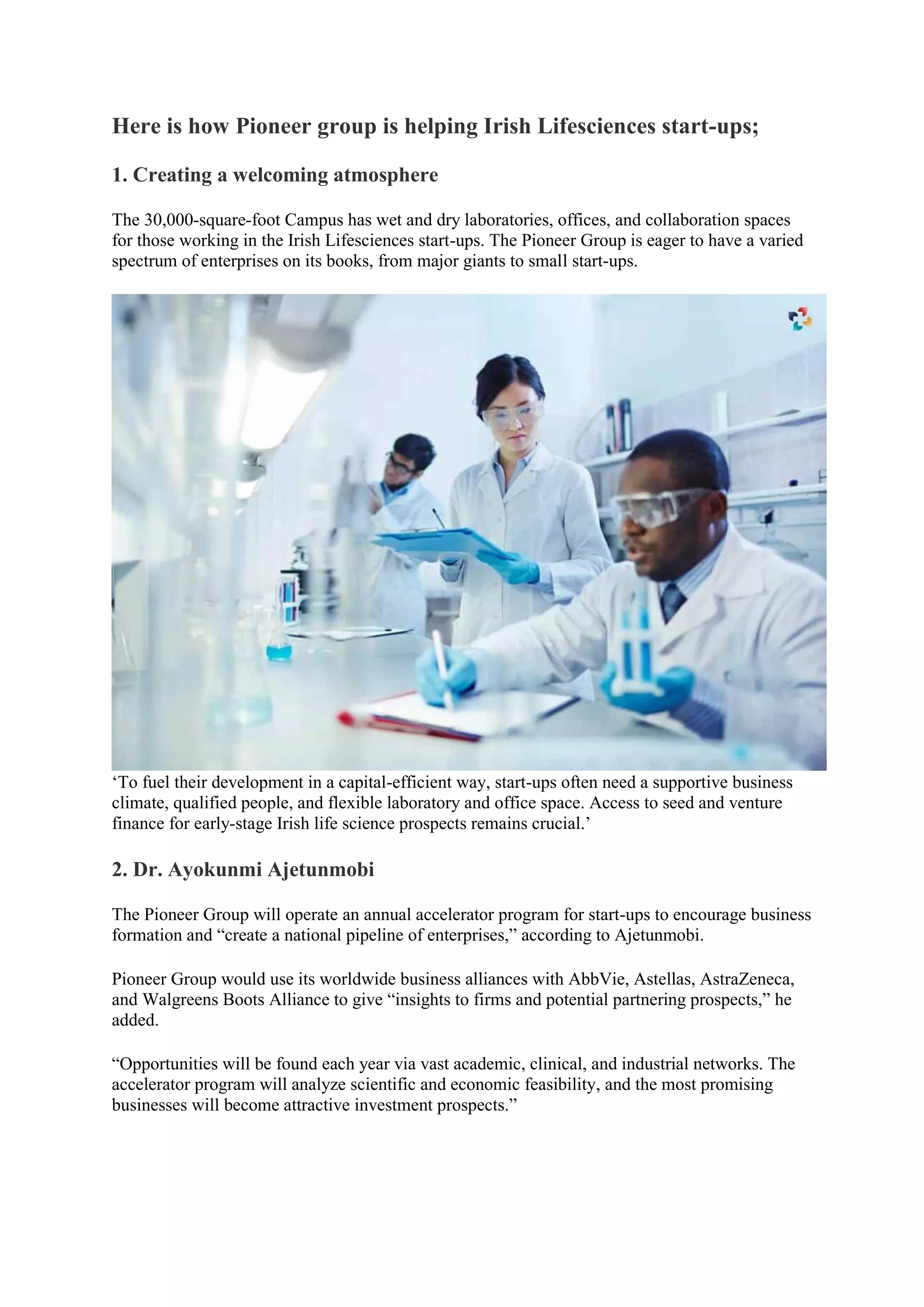 How Pioneer group is helping Irish Lifesciences start.pdf