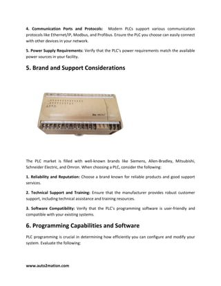 How PLCs Are Revolutionizing the Future of Industrial Automation.pdf