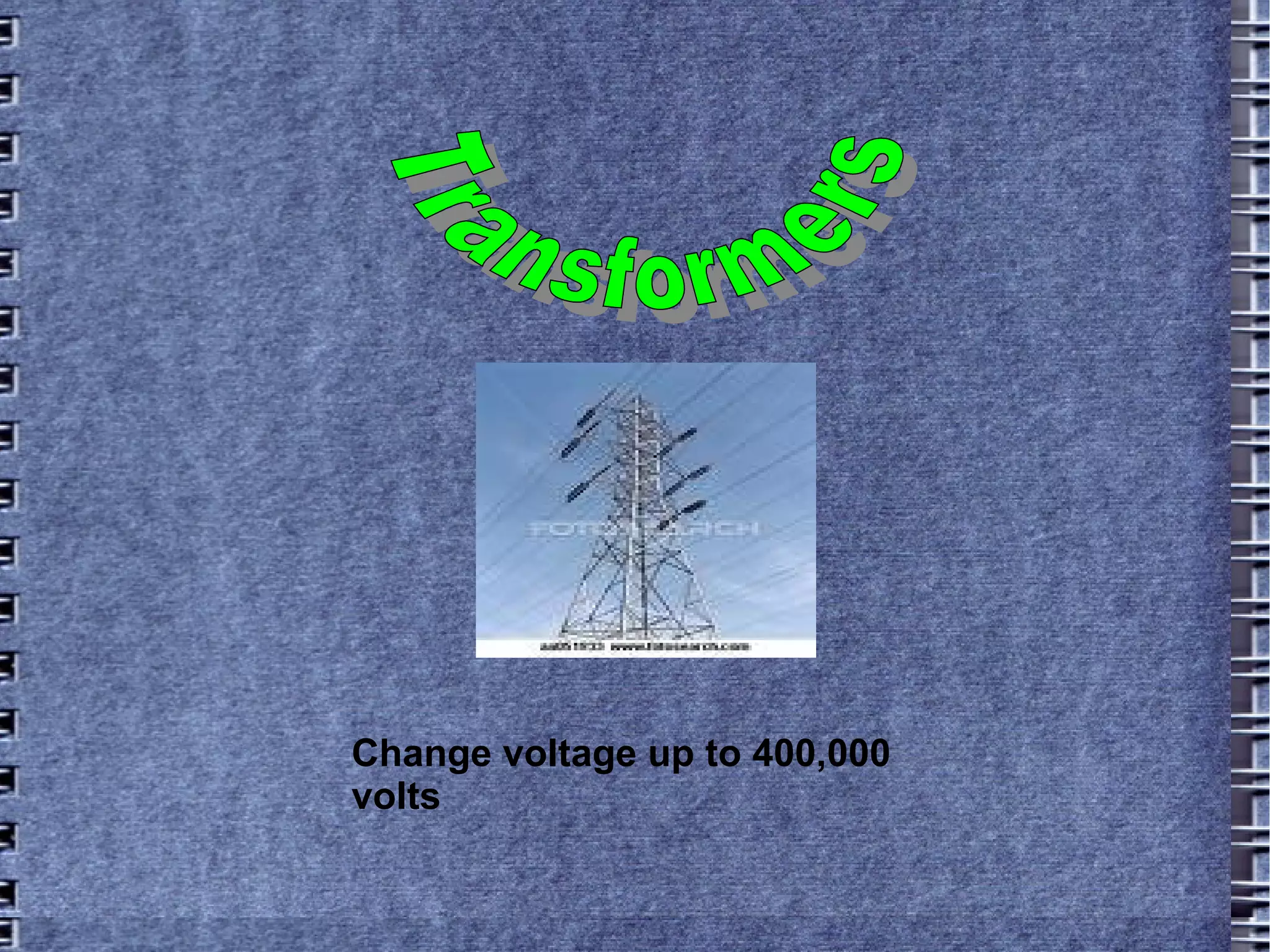 How power gets to our homes (group A) | ODP