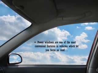 How Power Window Works | PDF