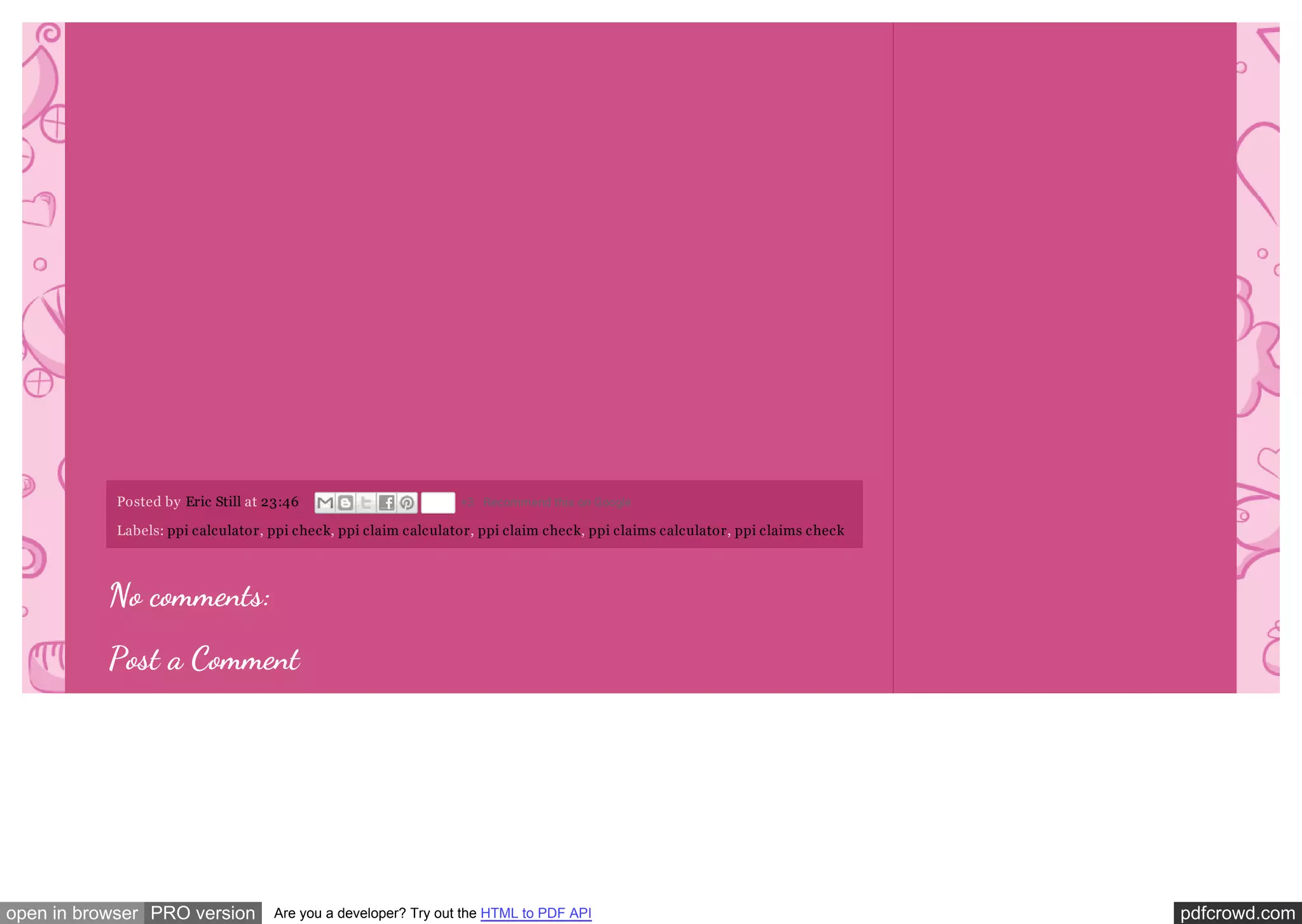 How ppi calculator works | PDF