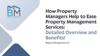 What is the Role of a Property Manager - Duties, Benefits ...