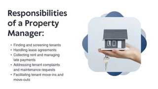 What is the Role of a Property Manager - Duties, Benefits ...