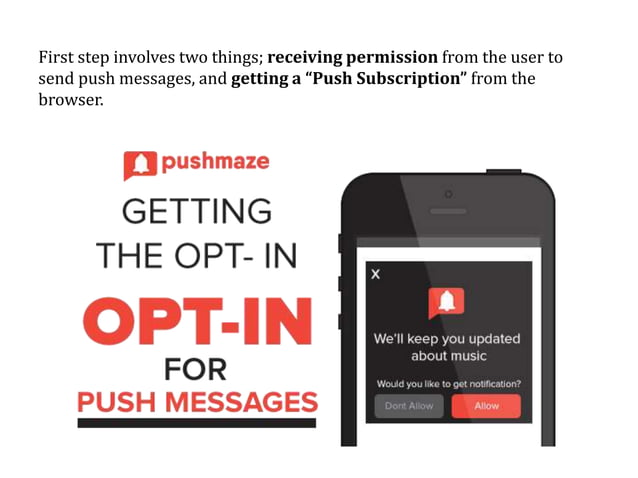 How push notifications works? | PPT