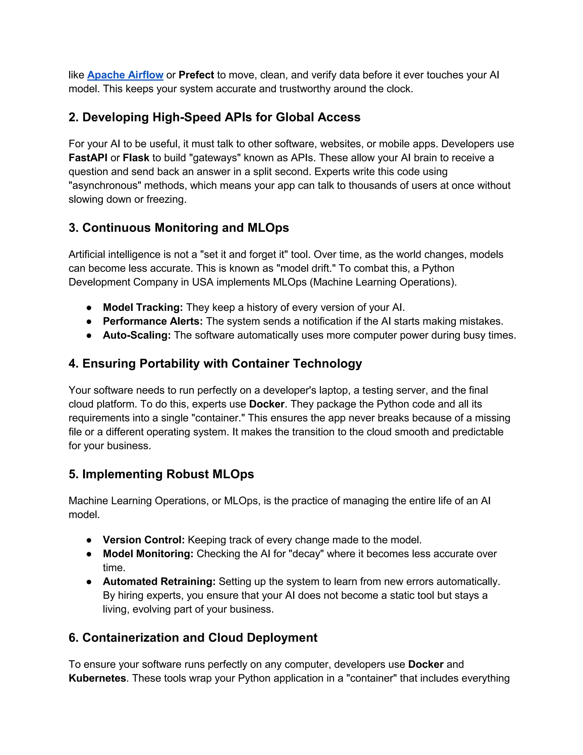 Python Services Power Smart Data-Driven Software | PDF