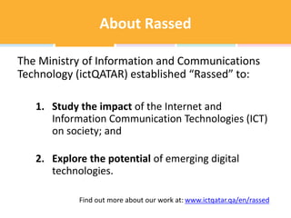 How Qatar uses WhatsApp, Snapchat and other social media | PPTX