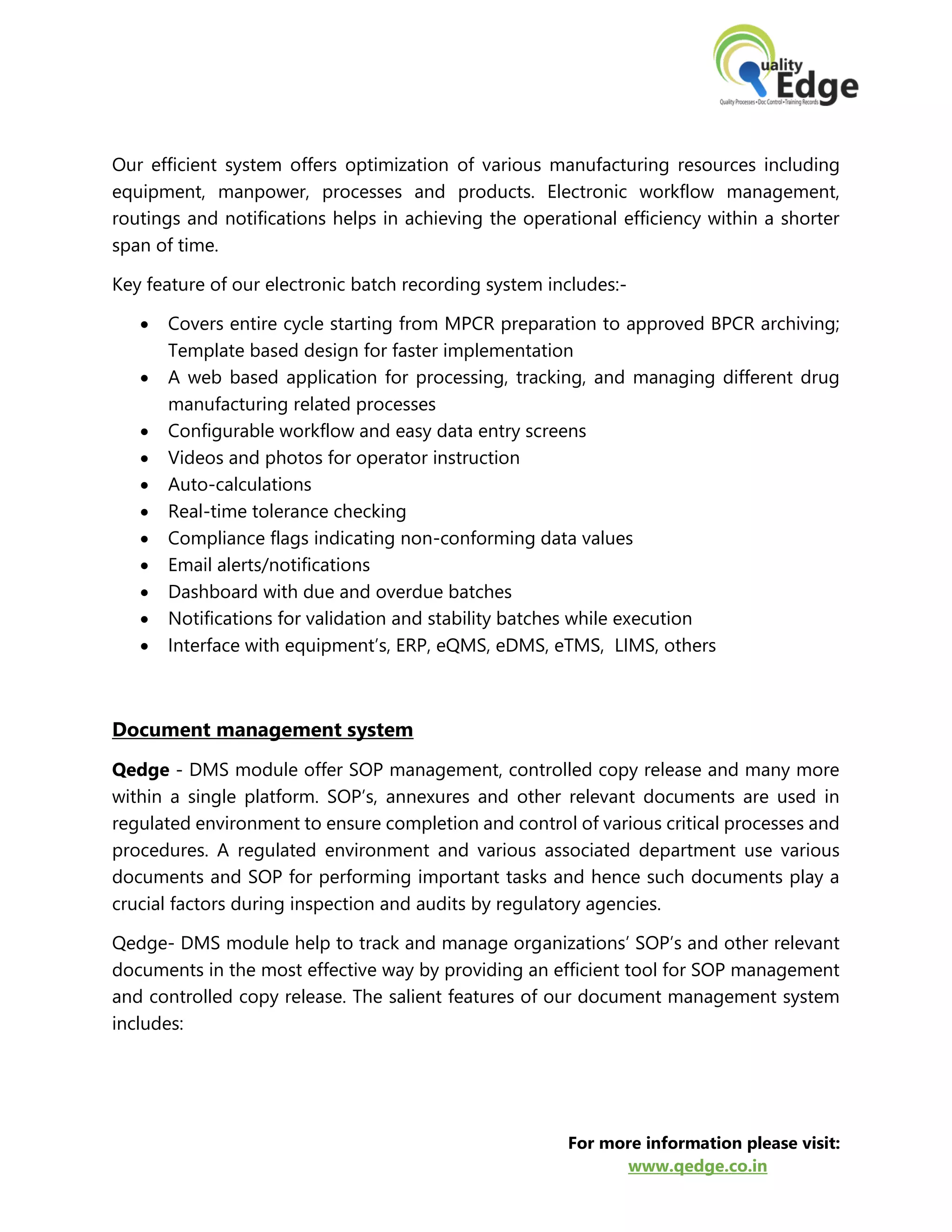 How QEdge assist you to accelerate your ROI? | PDF