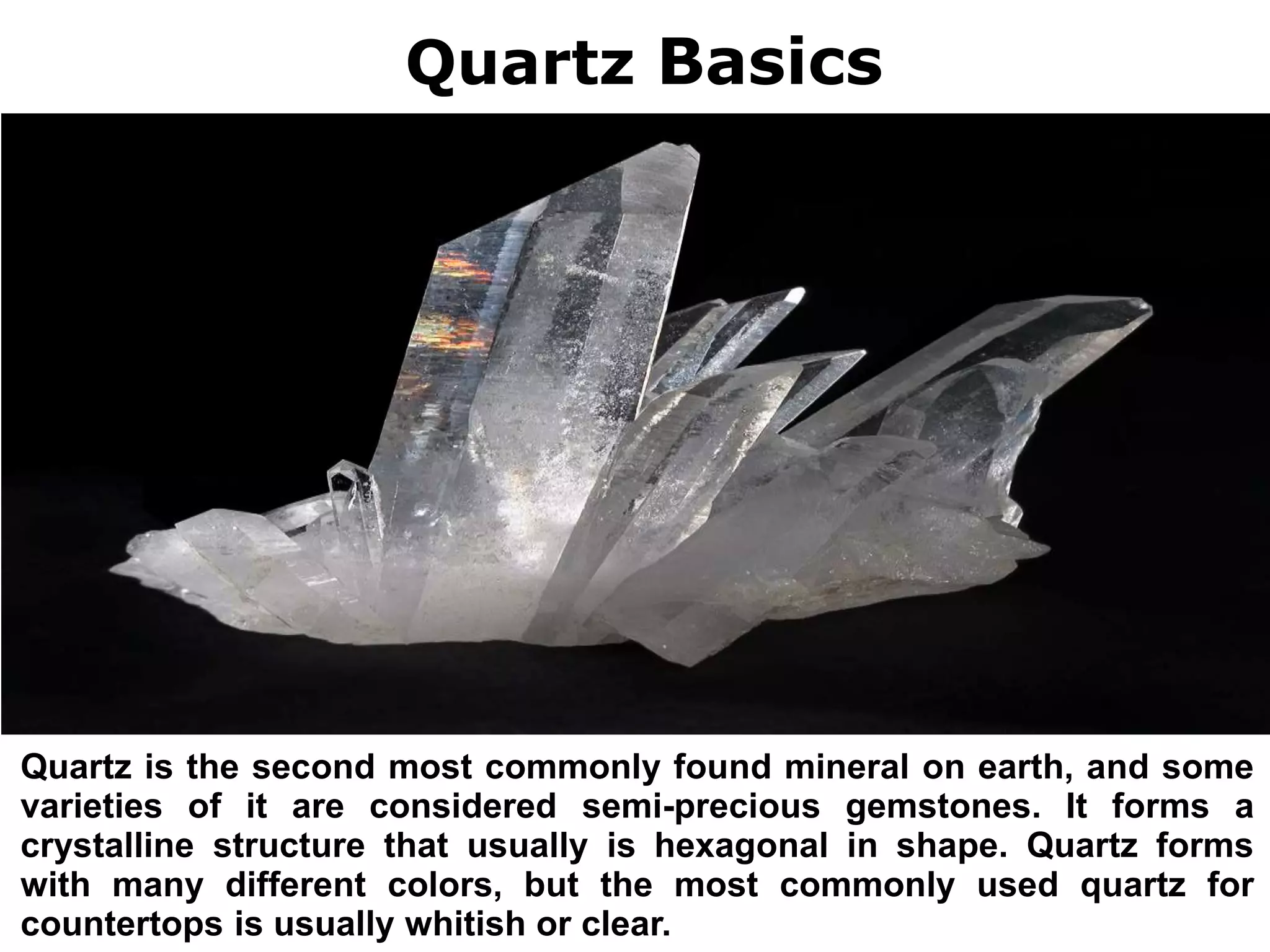 How Quartz Countertops are Made? | PPT