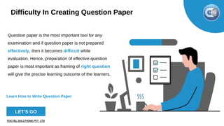 How Question Paper Generator Software is Helpful? | PPT