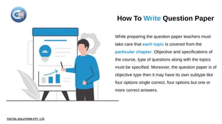 How Question Paper Generator Software is Helpful? | PPT