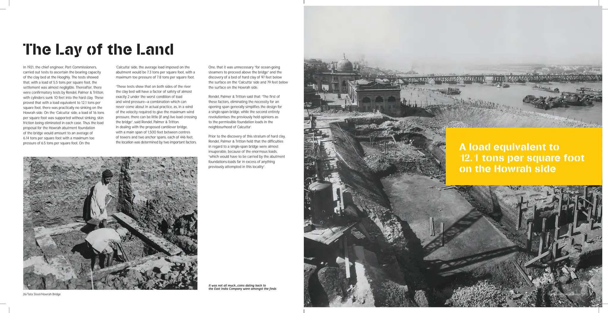 The Construction of a Engineering Marvel :Howrah Bridge | PDF