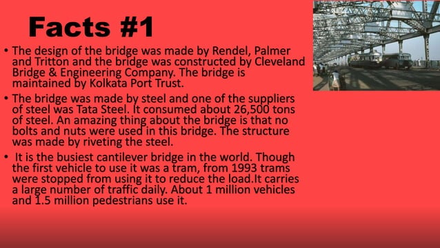 Howrah bridge | PPTX