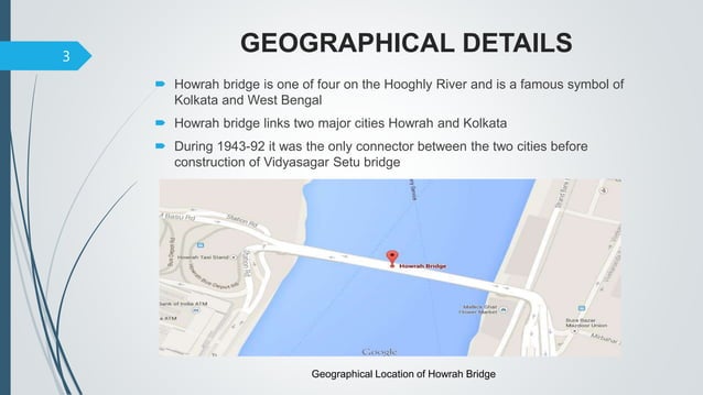 Howrah bridge.pptx | Civil Engineering Industry | Industries