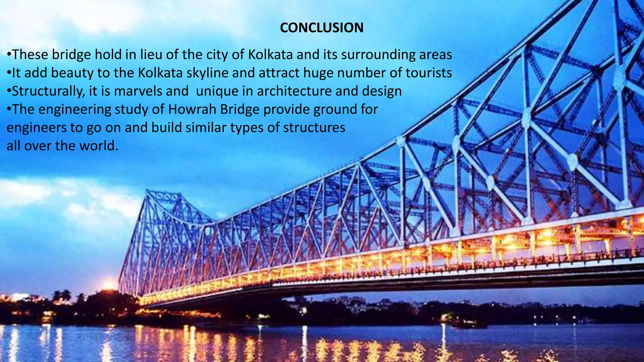 Howrah bridge ppt | PPTX