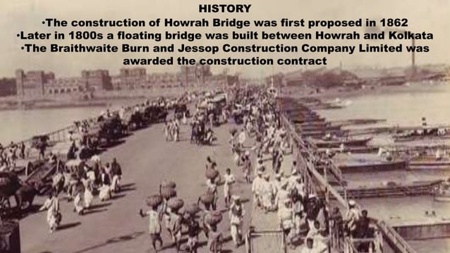 Howrah bridge ppt | PPTX | Civil Engineering Industry | Industries